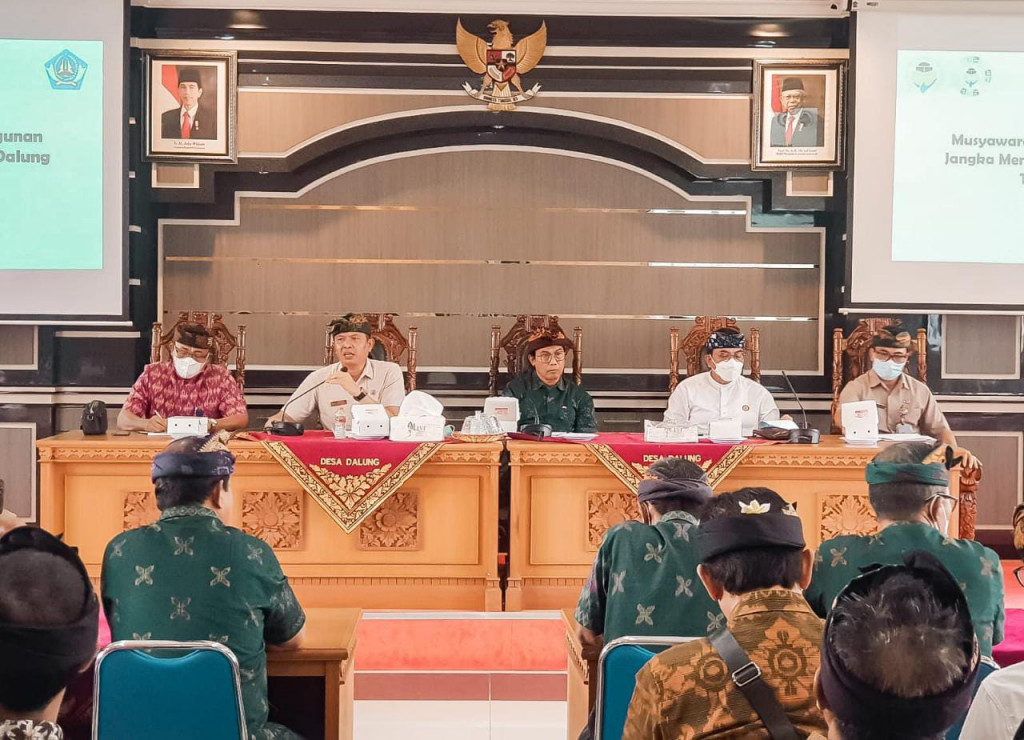 Musyawarah Desa Pembahasan Dan Penetapan Rancangan Rpjm Desa Dalung Menjadi Rpjm Desa Dalung
